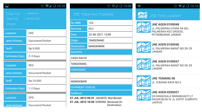JNE Express Across Nations, Bantu Tracking Proses Pengiriman - Page 2 ...