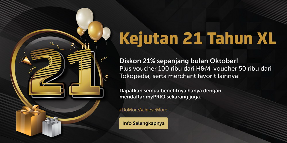 XL Prioritas Beri Diskon 21 ...