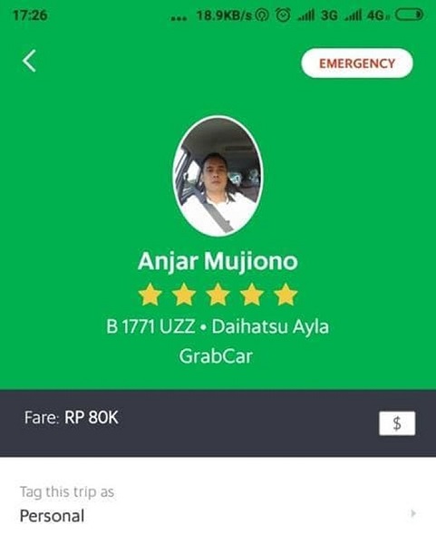 Hanya Karena Beda Pilihan Capres, Driver Grab Car Ini Tega Turunkan ...