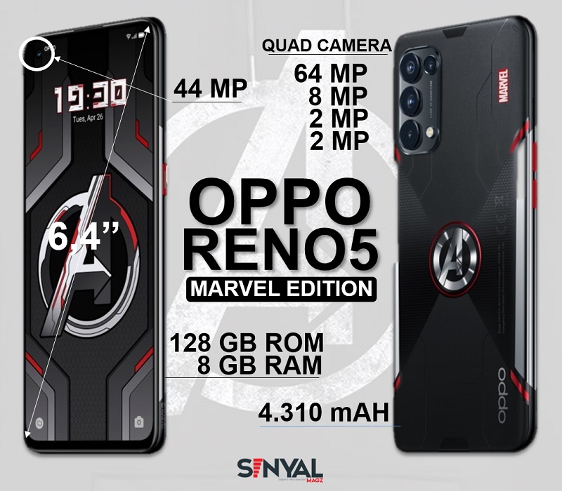 Oppo Reno 5 Marvel Edition, 15 Maret Harga 5,7 Juta di Tokopedia ...