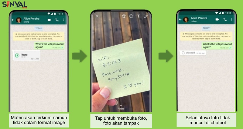 WhatsApp Tambahkan Fitur View Once untuk Sekali Lihat - Sinyal Magazine