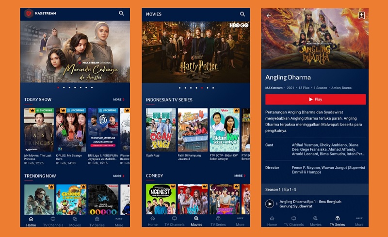 Telkomsel Corner: MaxStream, Satu Aplikasi Segudang Tontonan - Sinyal ...