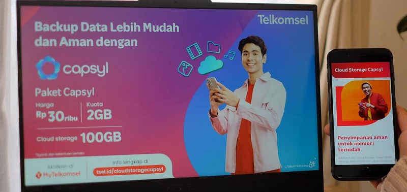 Telkomsel Sediakan Layanan Paket Cloud Storage Capsyl - Sinyal Magazine