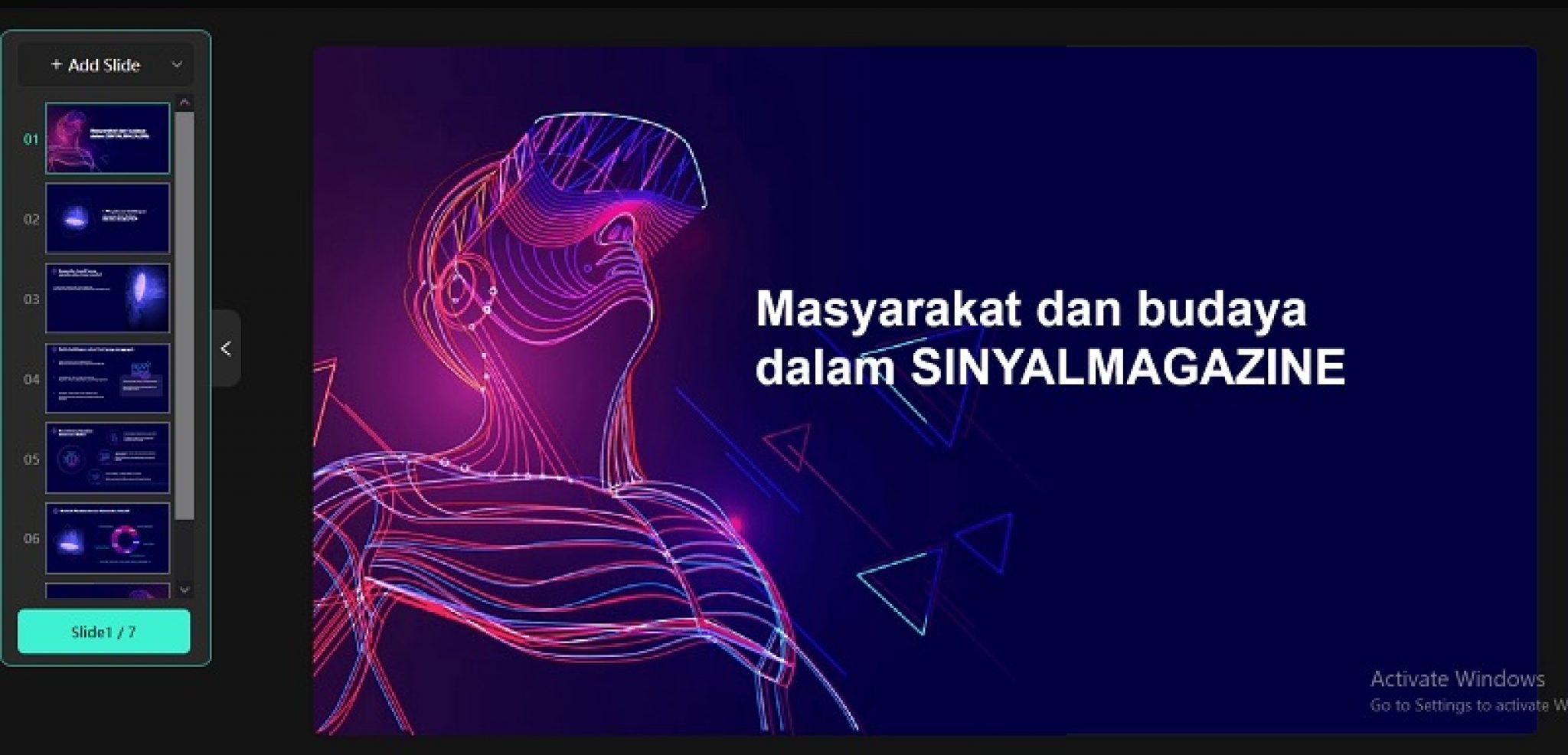 Tips AI: Membuat Presentasi PowerPoint dengan SmallPPT AI - Sinyal Magazine