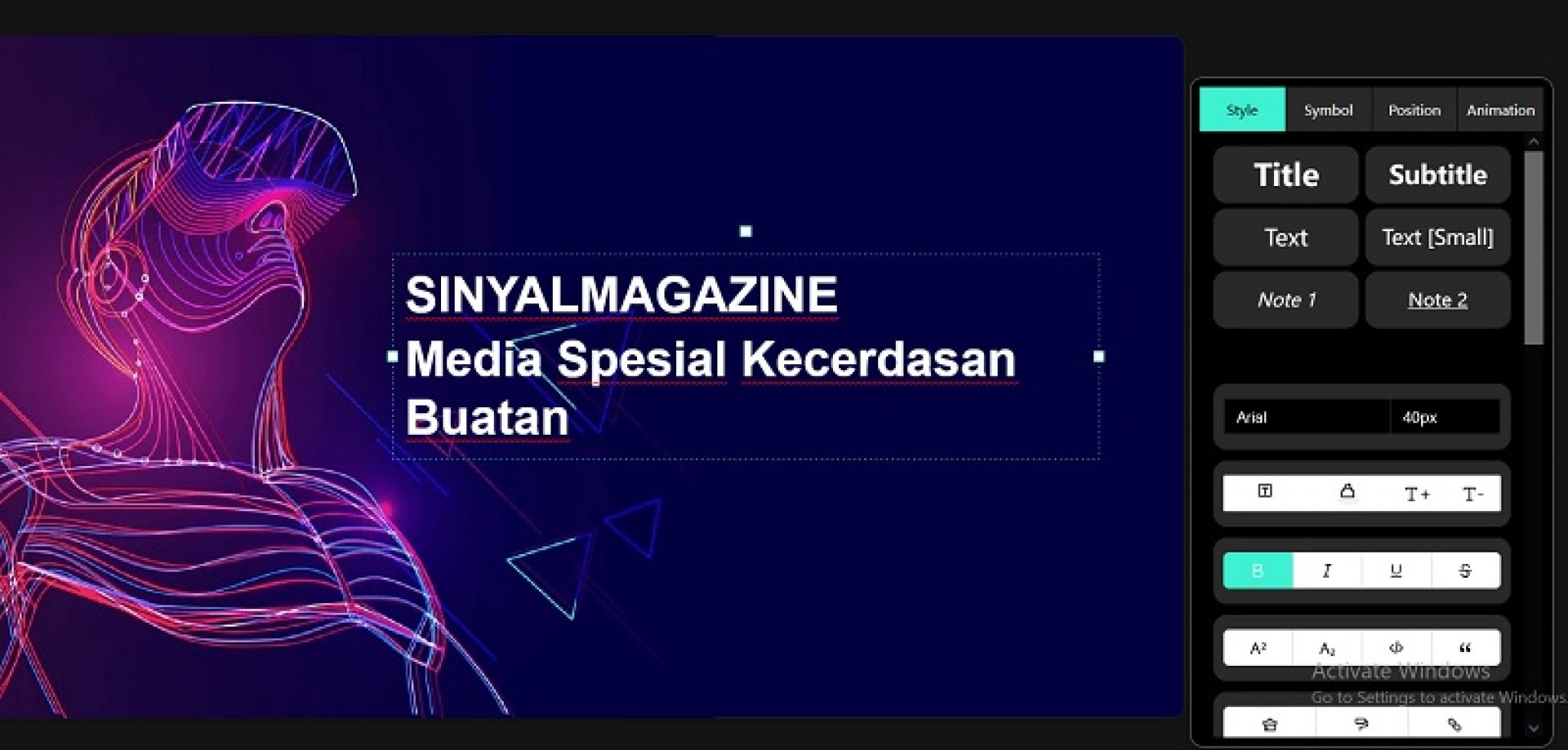 Tips AI: Membuat Presentasi PowerPoint dengan SmallPPT AI - Sinyal Magazine